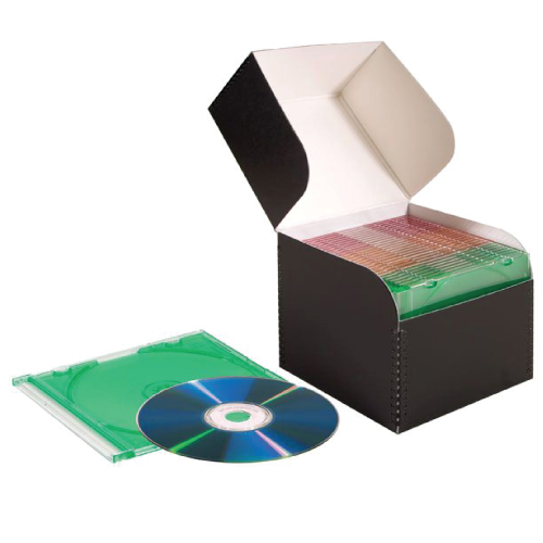 Flip Top Lid CD / DVD Storage Box — expmstore.com